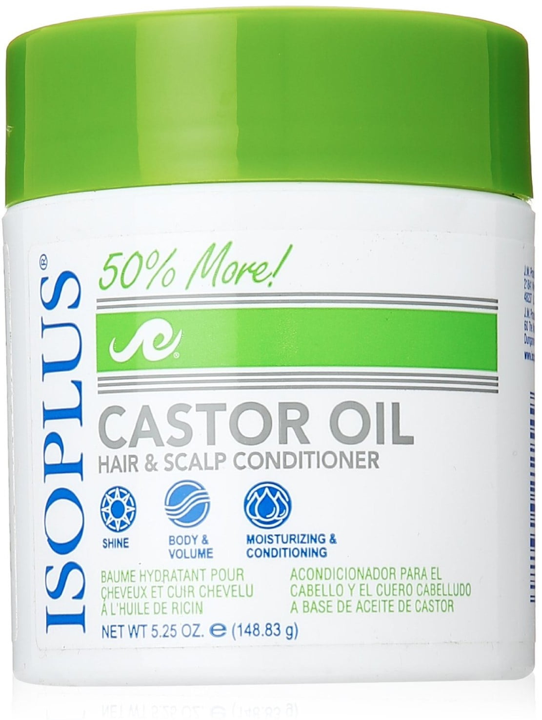 Isoplus Castor Oil Hair & Scalp Conditioner, 5.25 oz - Walmart.com