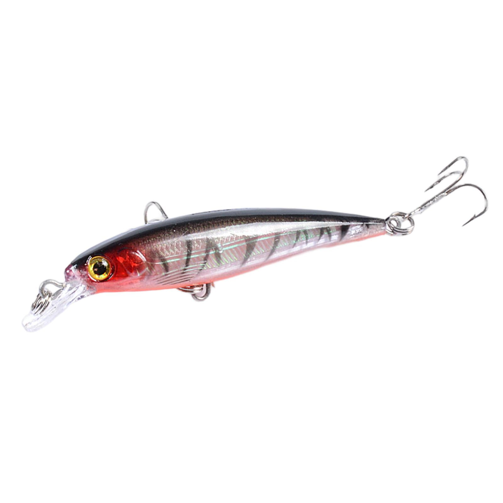 huanledash 9cm/7.3g Fishing Lure Sharp Hook 3D Simulated Fisheyes ...