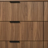 Walker Edison Mid-Century 6-Drawer Dresser with Reeded Drawer Fronts ...