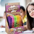 Aryellys Pencils, 50 Count, 1 Pack Pop a Point Stacking Push Points ...
