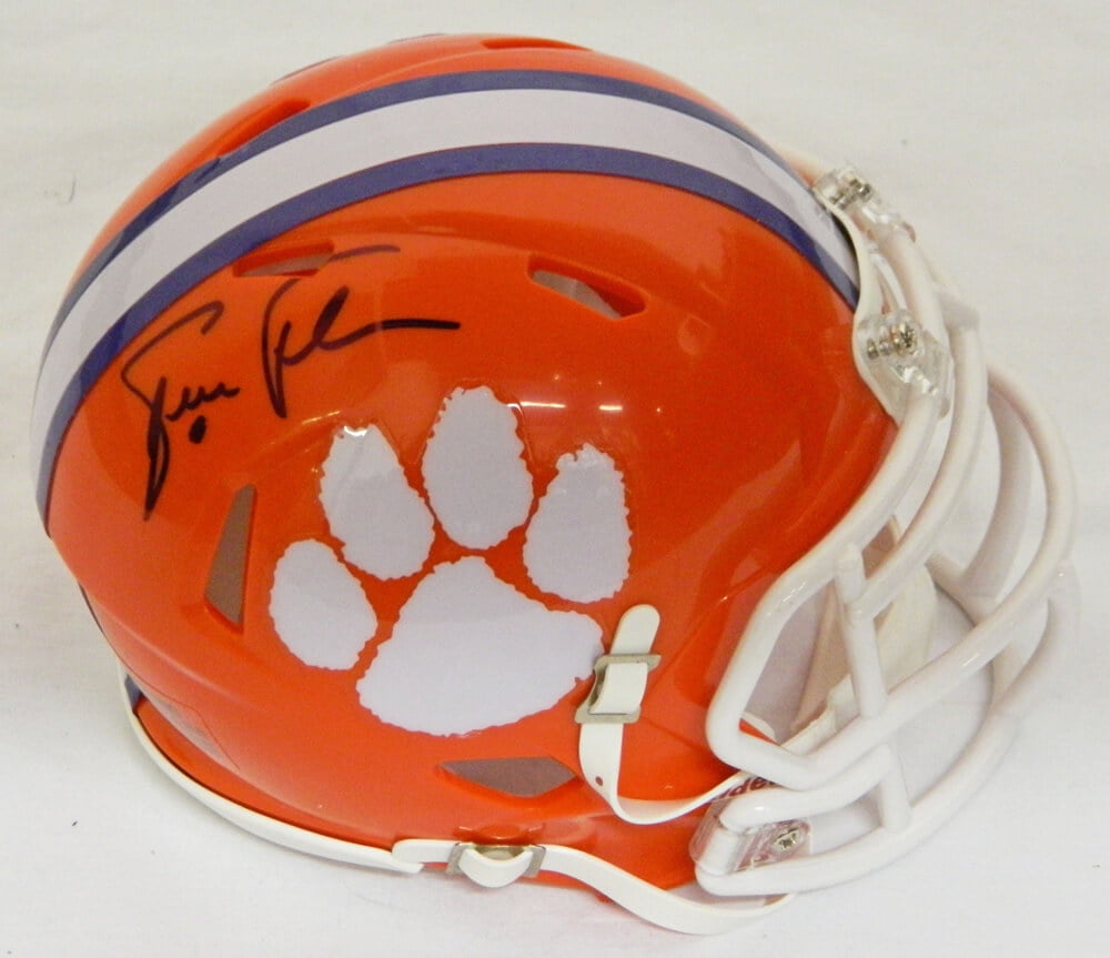 Steve Fuller Signed Clemson Tigers Riddell Speed Mini Helmet - Walmart.com