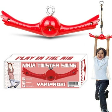 Twister Swing Spins Set: Slackline Attachments - 360° Handle Twist-Spin ...