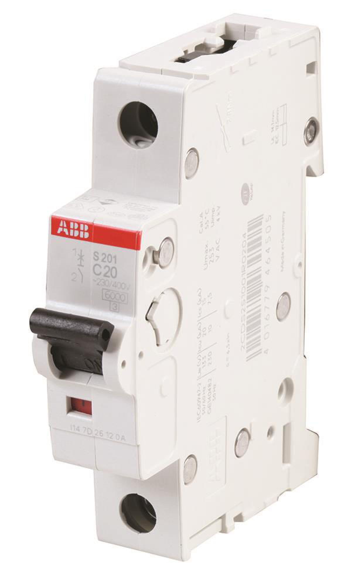 ABB - 20A SP Type C MCB - Walmart.com