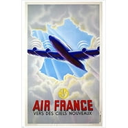 Jouets Poster Famous French Vintage Print In Friends TV Show New 24x36 ...