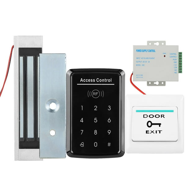 Password Access Control System, 125KHz Card Reader Electromagnetic Lock ...