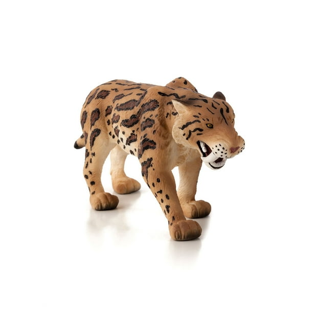 MOJO - Realistic Prehistoric Figurine, Smilodon (Sabre Tooth Tiger ...
