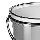 Water Bucket with Lid Water Pail Small Transparent Portable Fishing ...