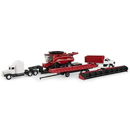 ERTL 1/64 Case IH Harvesting 9250 Tracked Axial Flow Combine 7 Piece ...