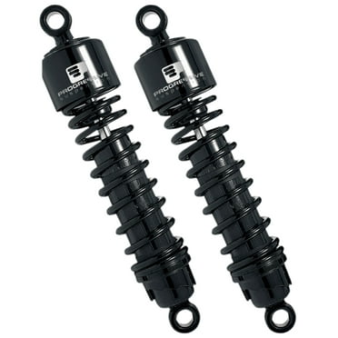Progressive 444 Series Motorcycle Heavy Duty Black 13.5" Rear Shocks ...