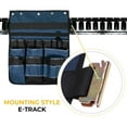 E-Track Hanging Tool Organizer - Enclosed Trailer Wall Hanging Pocket ...