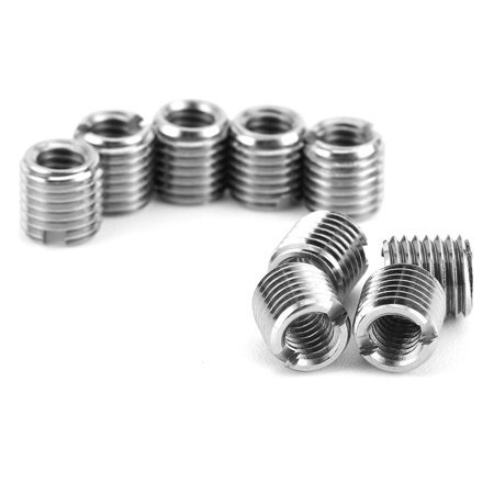 Insert Nut Kit 10Pcs Repair Nut Fine Thread Expansion Stainless Steel ...