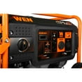 WEN 4375-Watt Dual Fuel Portable Generator with Wheel Kit and CO ...
