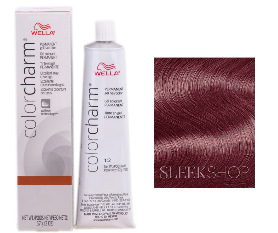 WELLA COLOR CHARM, HAIR COLOR Permanent Cinnamon Gel Hair HC-G5WV ...