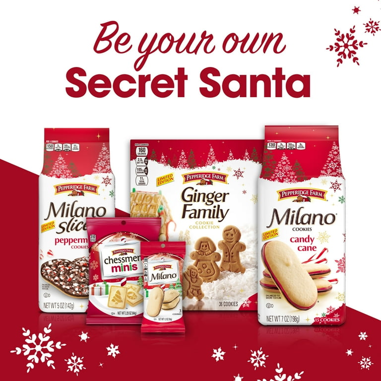 Dark Chocolate Milano Minis Pepperidge Farm Chessmen Mini Cookies