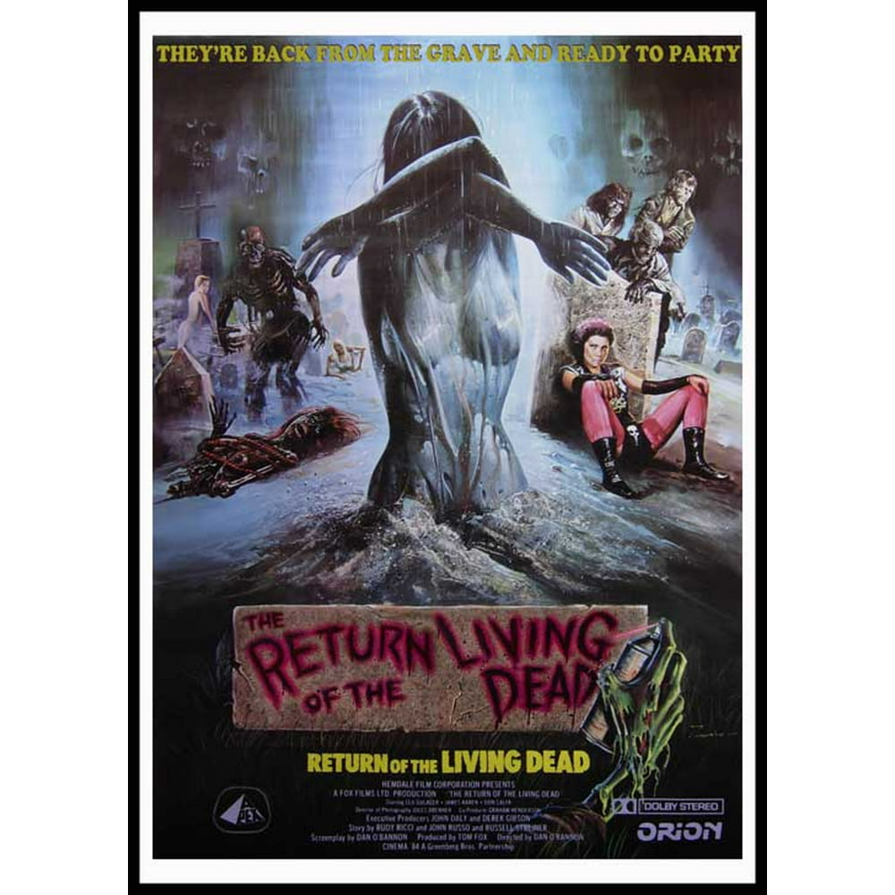 The Return Of The Living Dead Movie POSTER Style D 11 X 17 the-return-of-the-living-dead-movie-poster-style-d-11-x-17