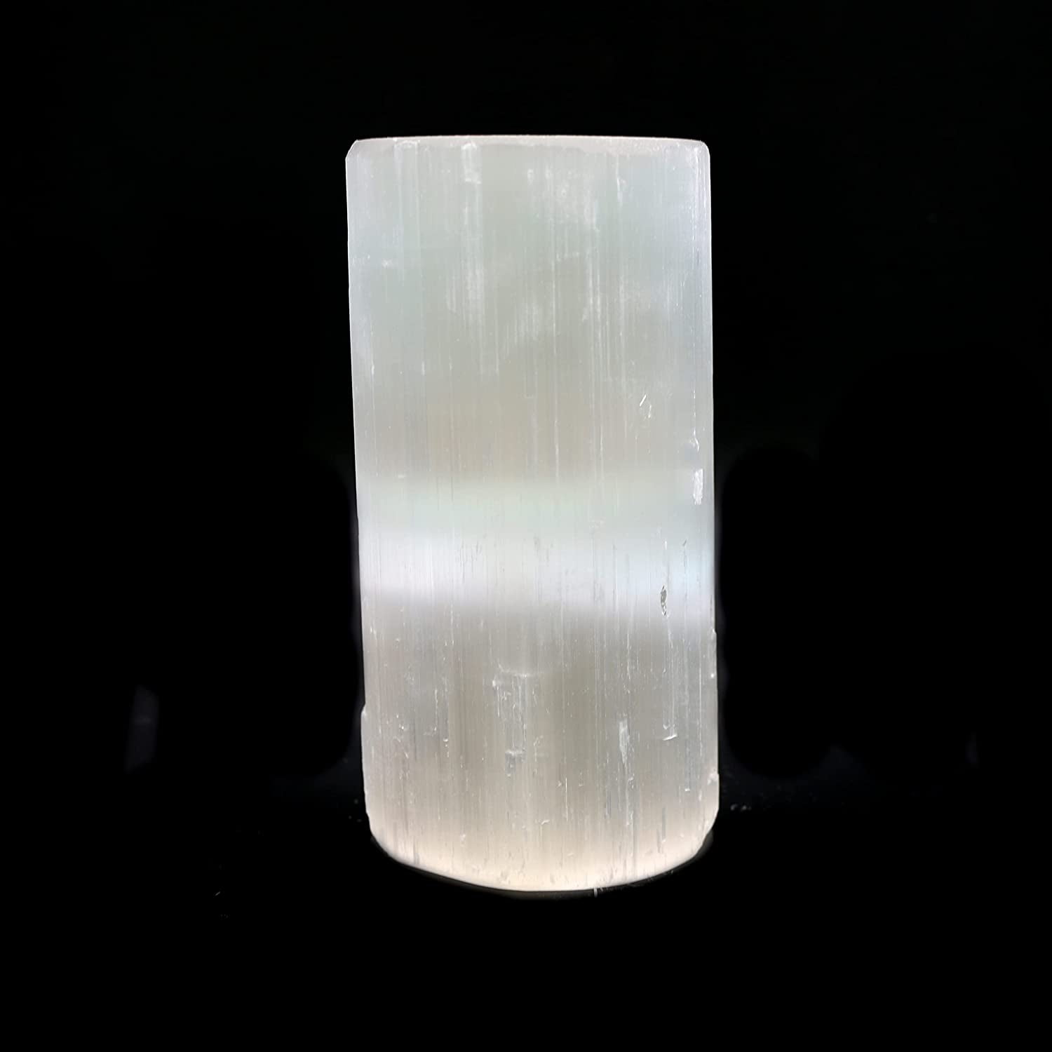 Soul Sticks Round Selenite Crystal Lamp Natural and Made in Morocco ...