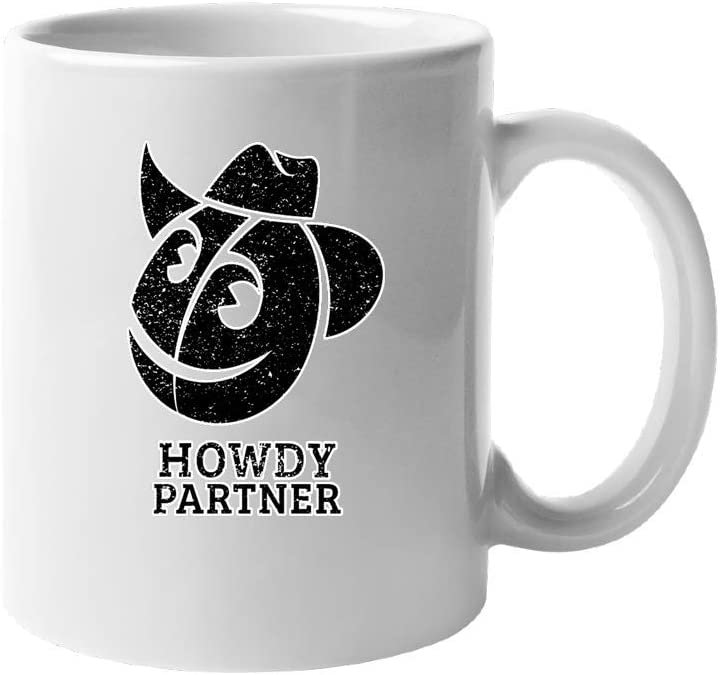 Black And White Howdy Pardner