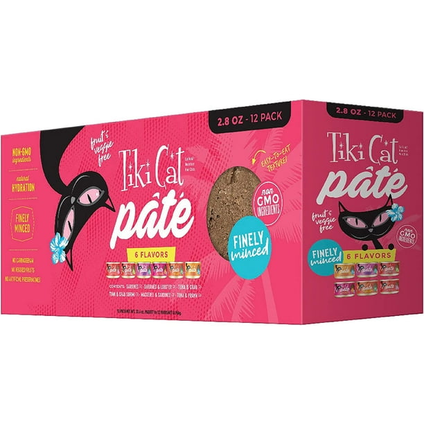 Tiki Cat Grill Pate Canned Wet Food - High Protein and Grain Free ...