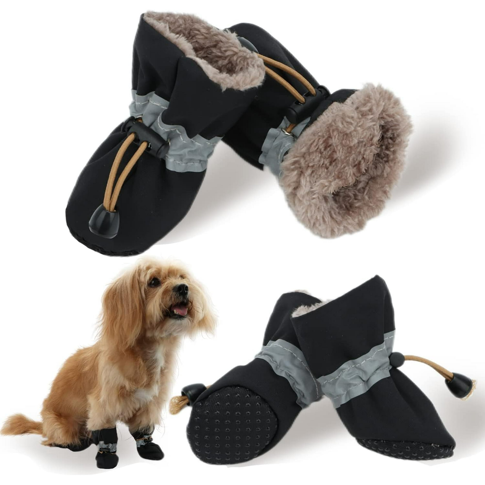 Click here for Minzimin Dog Snow Boots  Dog Shoes For Winter  Dog... prices