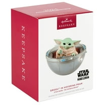 Hallmark, Christmas Ornament, 2024, Star Wars Grogu Hovering Pram ...