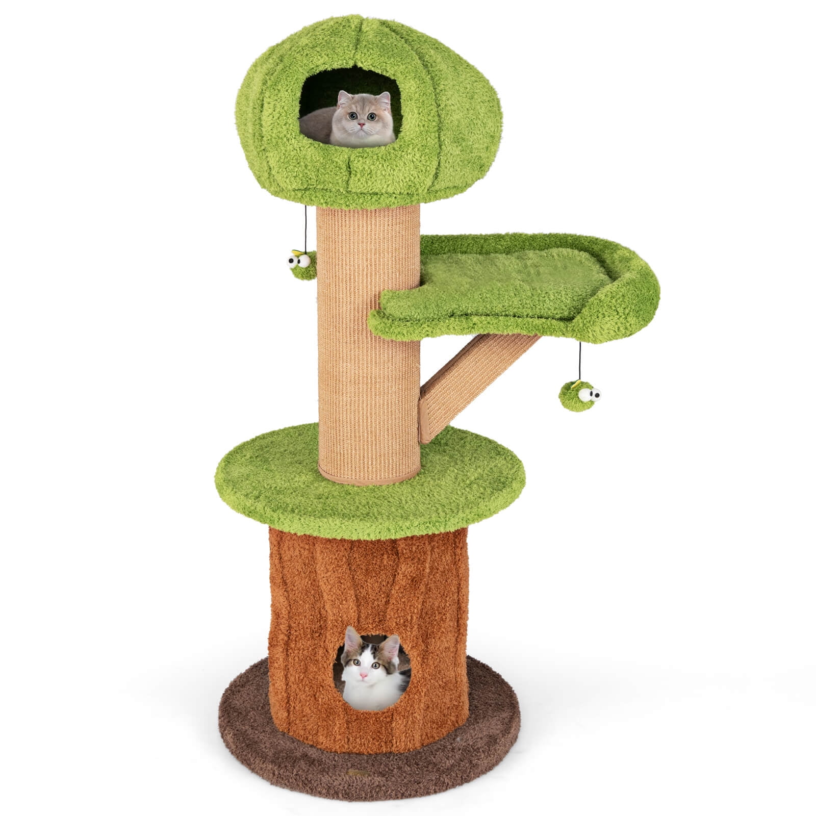 Click here for Costway 58 Mushroom Cat Tree For Indoor Cats With... prices