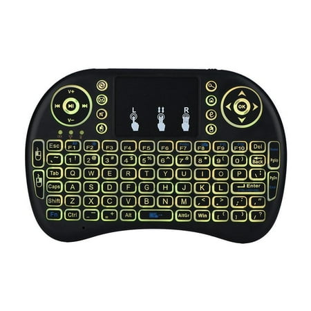 2.4GHz Mini Wireless Keyboard Air Mouse Keyboard Mini Handheld QWERTY ...