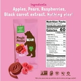 BEAR Fruit Snack Rolls Raspberry, 5 count, 3.5oz, Non-GMO, Gluten-Free ...