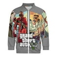 Grand Theft Auto Game Fashion Jacket Mens Windbreaker Coat Lightweight ...
