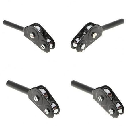 4 Pieces Fishing Rod Roller Guide Roller Rod Tip Guide Guides | Walmart ...