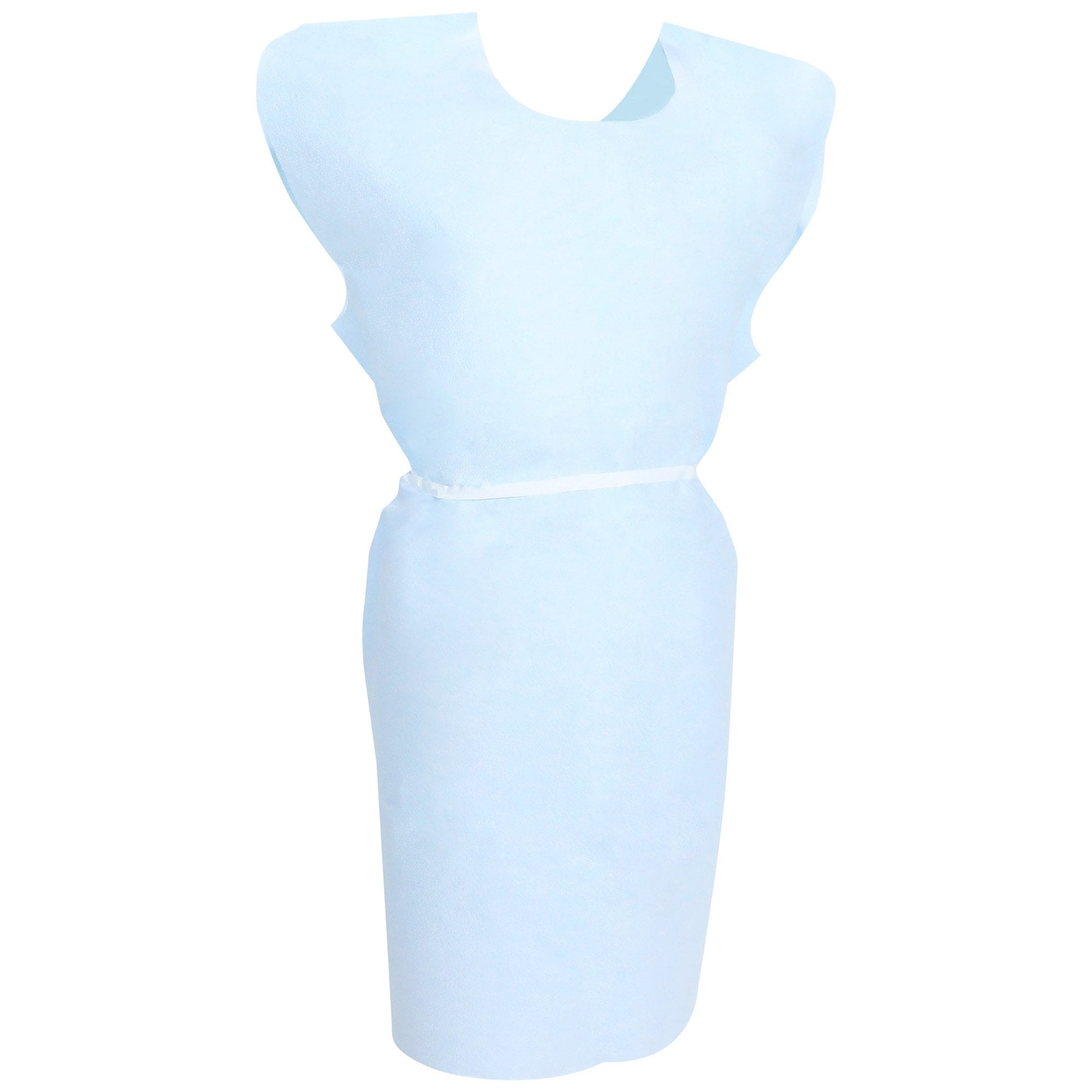 McKesson Patient Exam Gowns, Tissue/Polyester, Disposable, Blue, One ...
