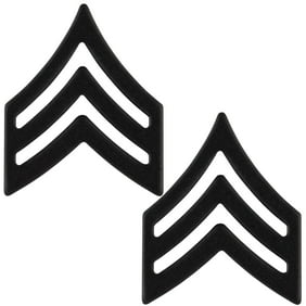 Polished Gold - Military Captain Pin-On Insignia Pair CPT - Walmart.com