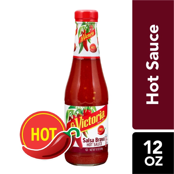 La Victoria Salsa Brava Hot Sauce, 12 Ounce - Walmart.com - Walmart.com