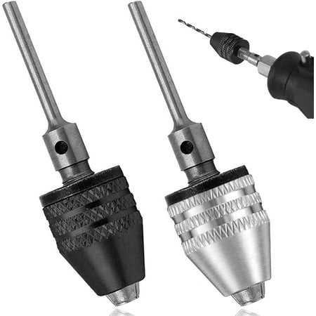 YDJKET 2 Pairs Quick Release Chuck, 0.3-3.4mm Keyless Chuck,Multi ...