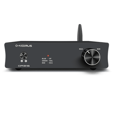 Moukey Home Audio Amplifier 220W Dual Channel Stereo Receiver System ...