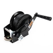 Attwood 11195-4 Dual Drive Boat Trailer Winch, 2,000 lb Load Capacity ...