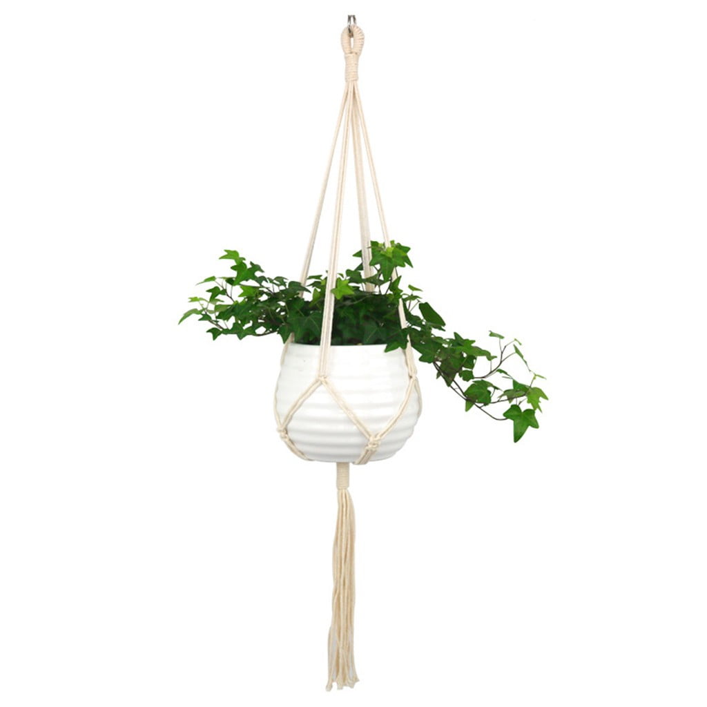 Click here for Suwhwea Indoor Hanging Planter Basket With Wood Be... prices