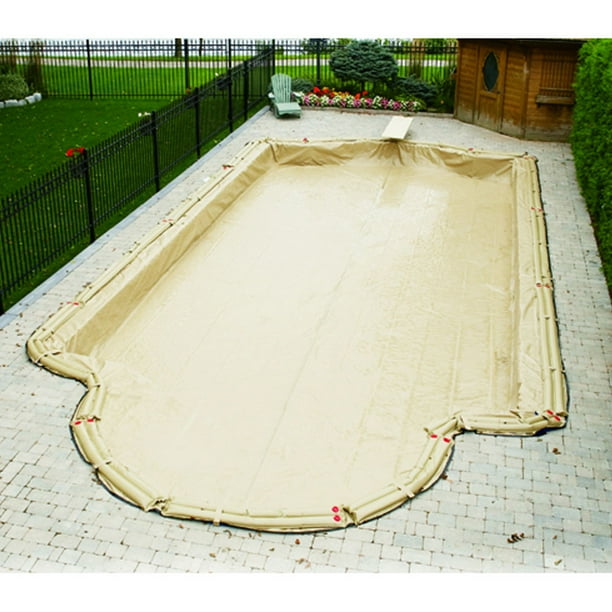 Harris Commercial-Grade Winter Pool Covers for In-Ground Pools - 20' x ...