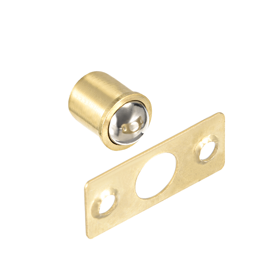 Door Cabinet Closet Drawer 11mm Shaft Dia Brass Ball Catch Latch ...