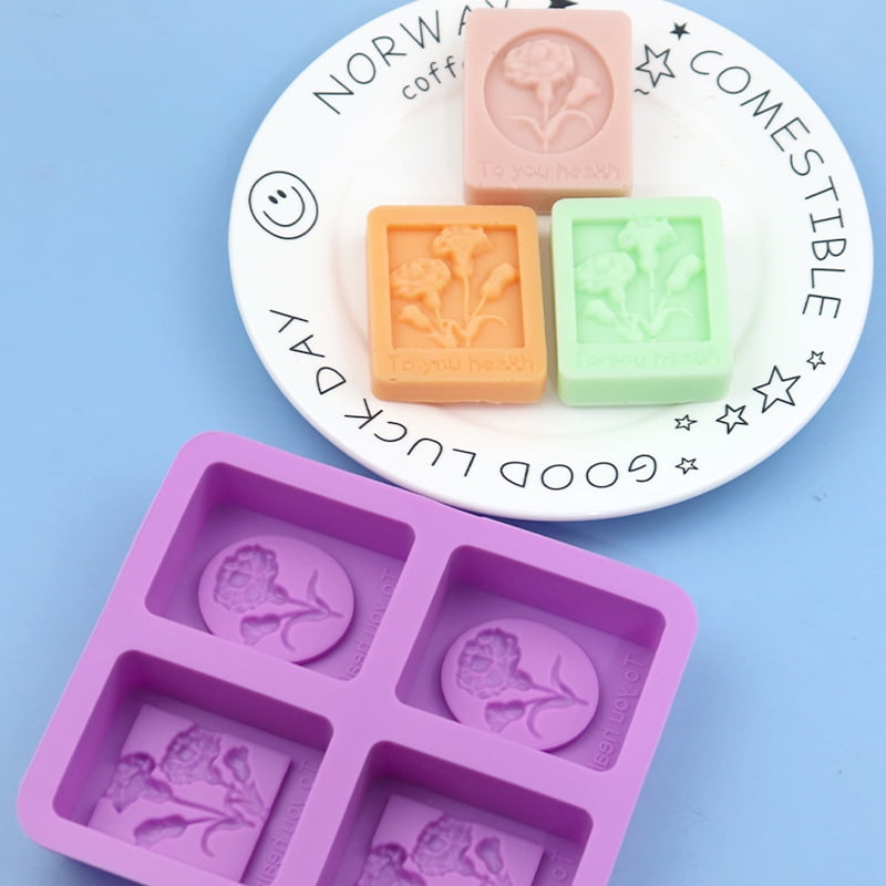 Molde de Silicona para Pastel de Clavel Pomoko 4 Piezas | Bodega ...