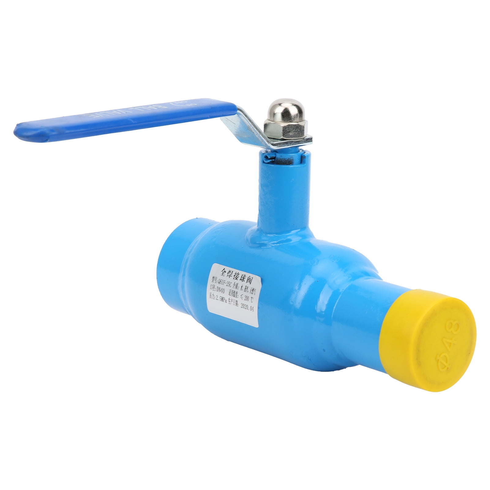 Q61F-25C-DN40 Integral Ball Valve Lightweight Welding Ball Valve Small Size for Ball Valve ...
