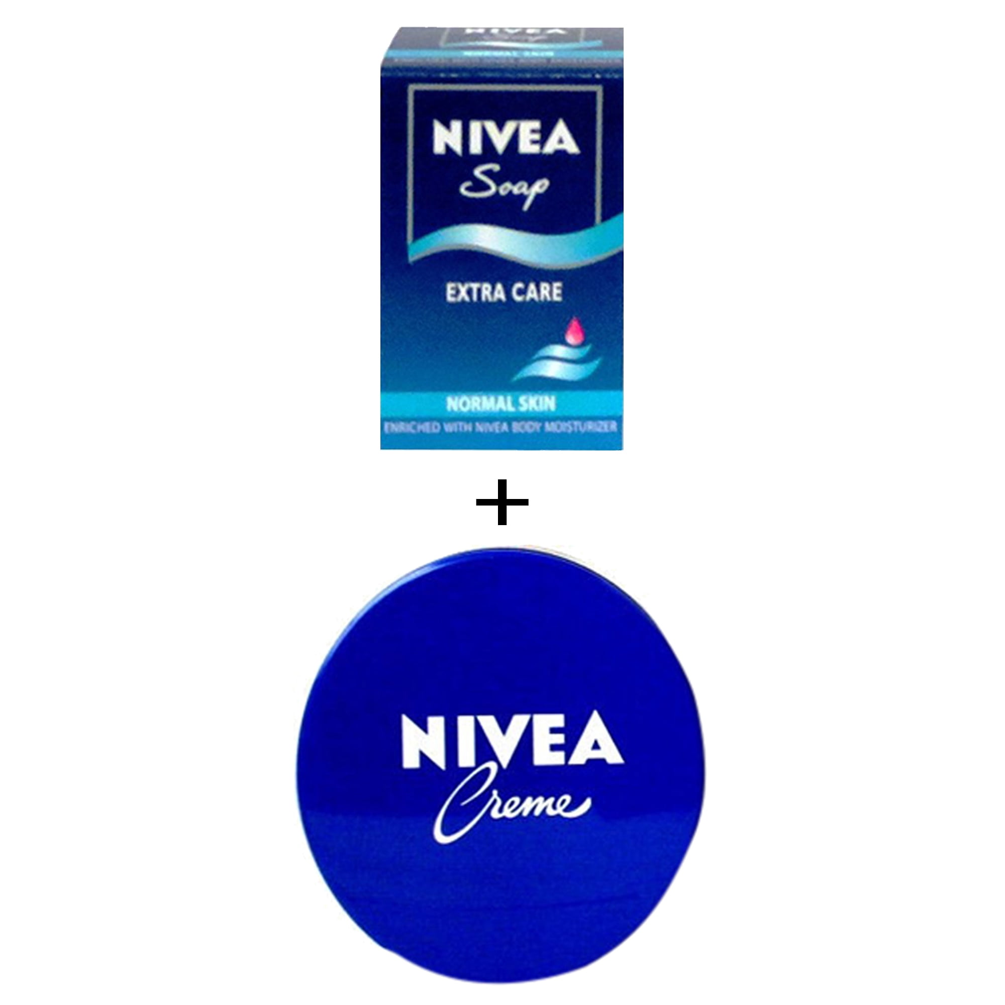 Nivea Cream (60Ml) 801022 & Nivea Bar Soap Extra Care For Normal Skin ...