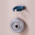 Adhesive Wall Mounted Hair Dryer Holder No Drill Abs Plastic Universal