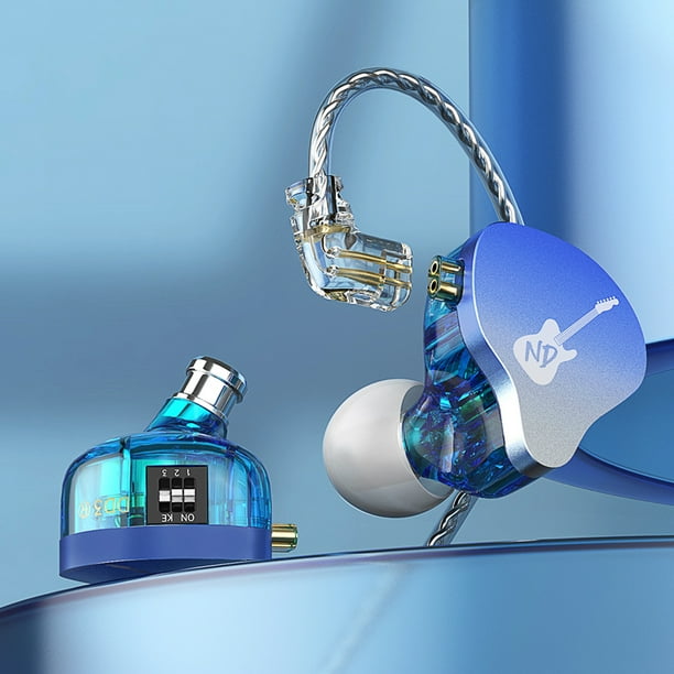 Audífonos intrauditivos Dynamic HIFI Bass Audífonos Tono ajustable ...