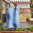 Blue Ink Marble Garden Flag 12x18 Inch Coastal Nautical Water Ripples ...