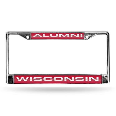 Wisconsin Badgers #1 Fan Metal License Plate - Walmart.com