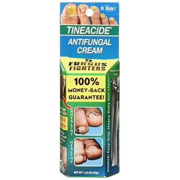 Dr. Blaines Tineacide Antifungal Cream 1.25 Oz - Treatment for Ringworm ...