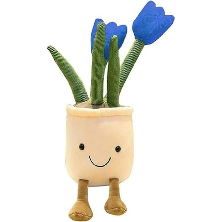 Stuffed Plant Toys for Kids, Cute Plants Plush Toy Pillow Tulip Plush ...