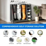 Dextrus Golf Bag Stand Holder with Wheels Fit for Golf Bags Golf ...