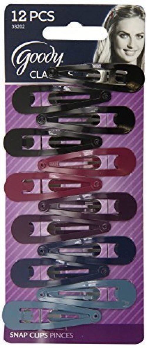 Goody Classics Contour Clip - 2 Packs Of 12 Count = 24 Clips - Walmart.com