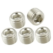 Brass Female Pipe Fitting Cap M25x1.5 Hex Head End Plug Connector 2pcs ...